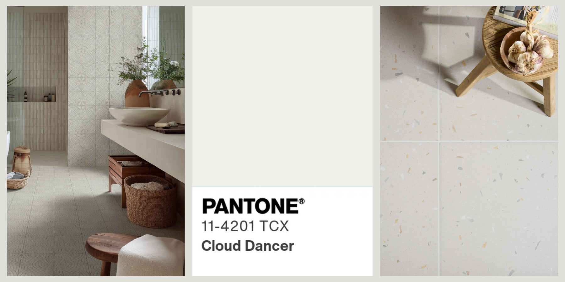 Cloud Dancer: The Soft White That's Setting The Tone – Baked Tiles