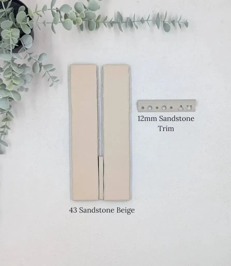 Brick Plaster Look Tile | Arcadia Plaster | Baked Tiles