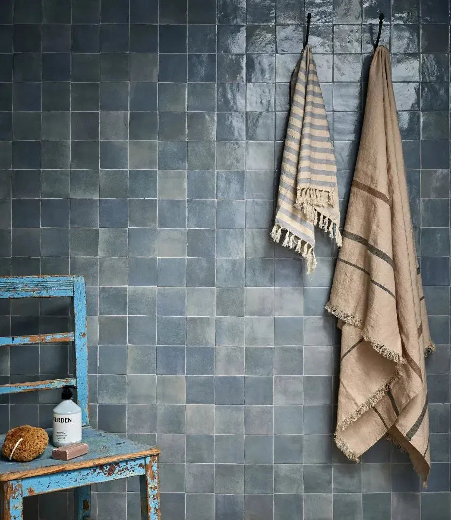 Journeyman Soft Blue Zellige Tiles | Baked Tiles