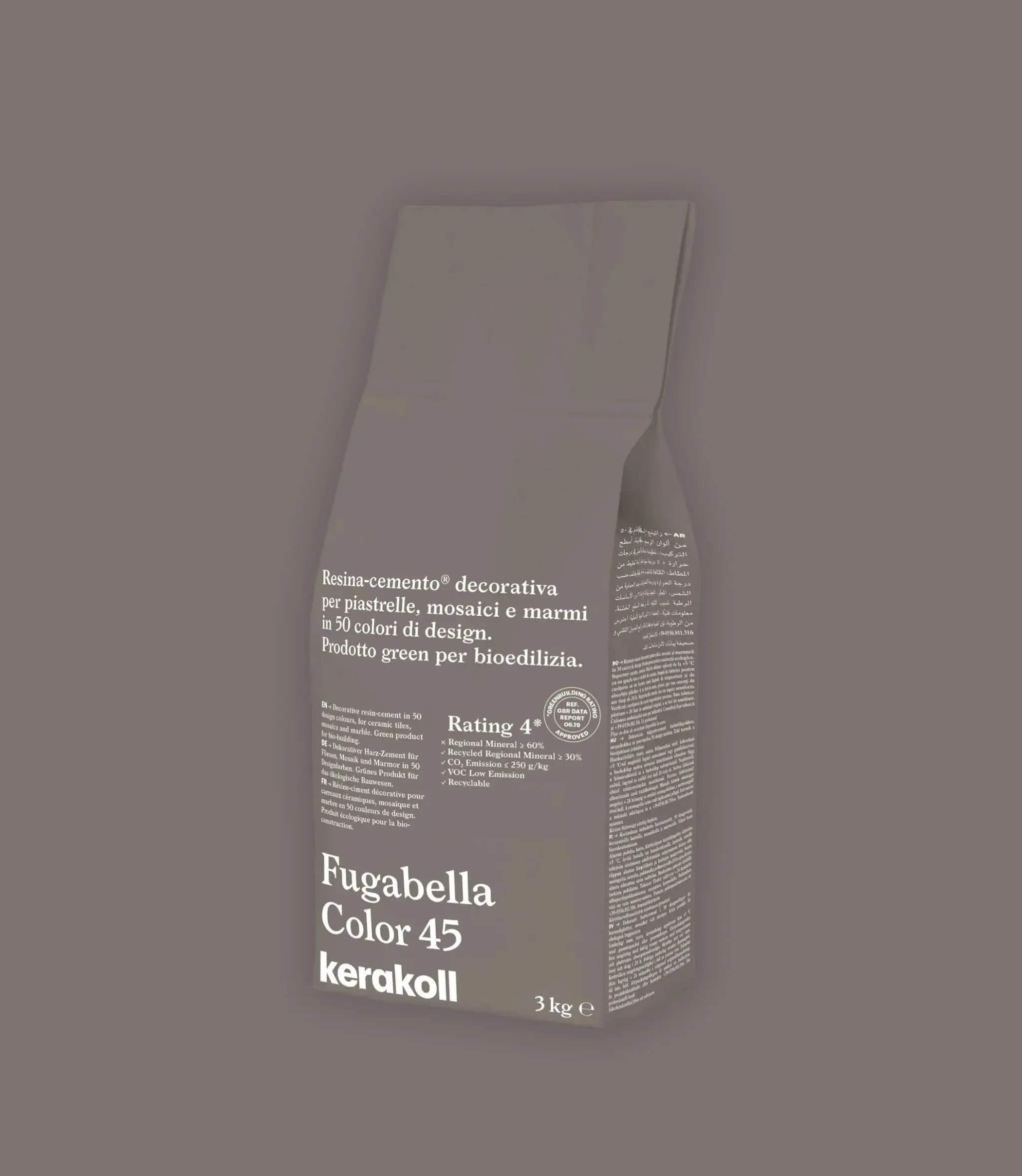 Kerakoll Fugabella Color Grout 45 Mink 3Kg – Baked Tiles