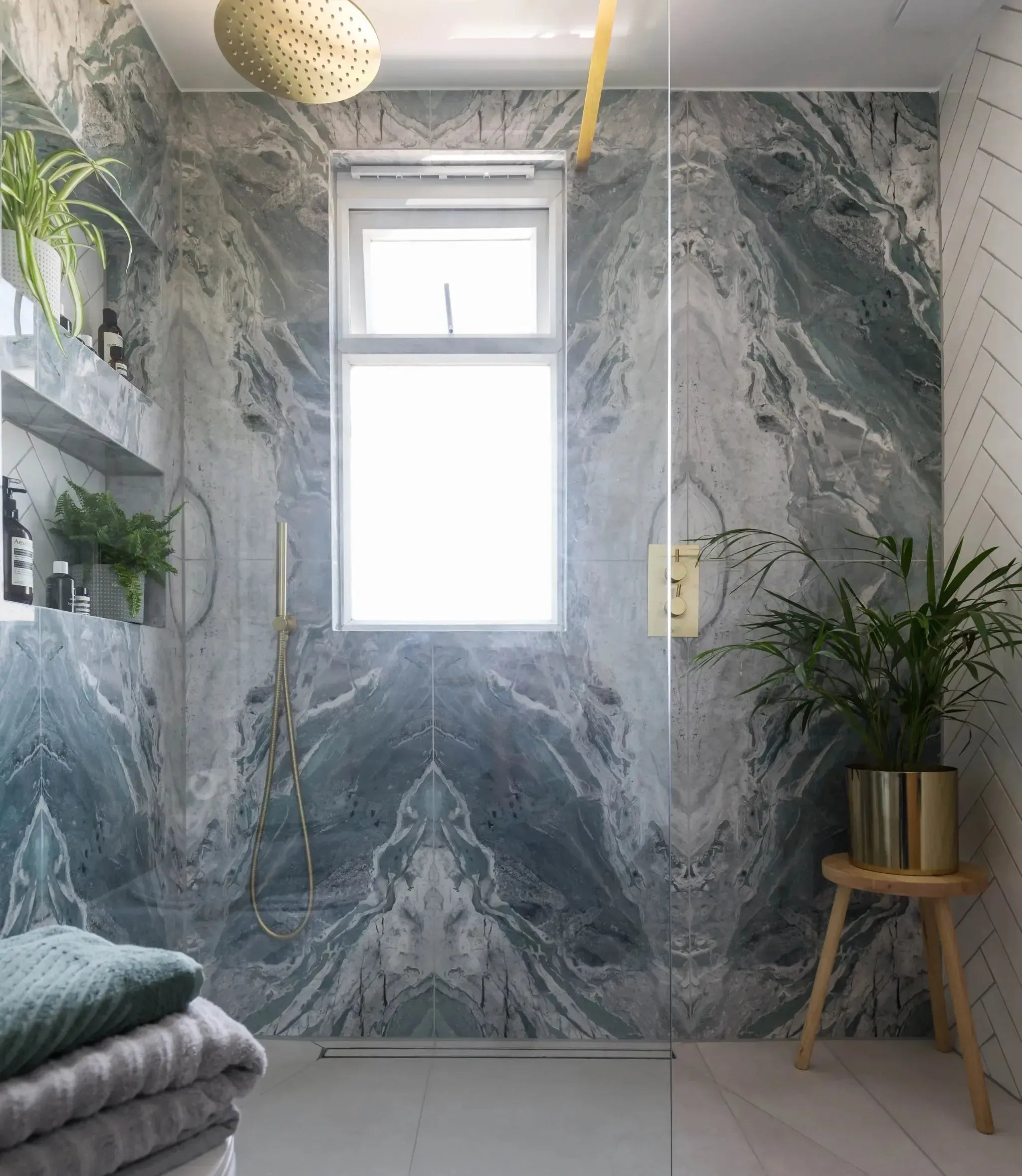 Marble Lux Orobico Aqua Decor A 60cm x 120cm – Baked Tiles