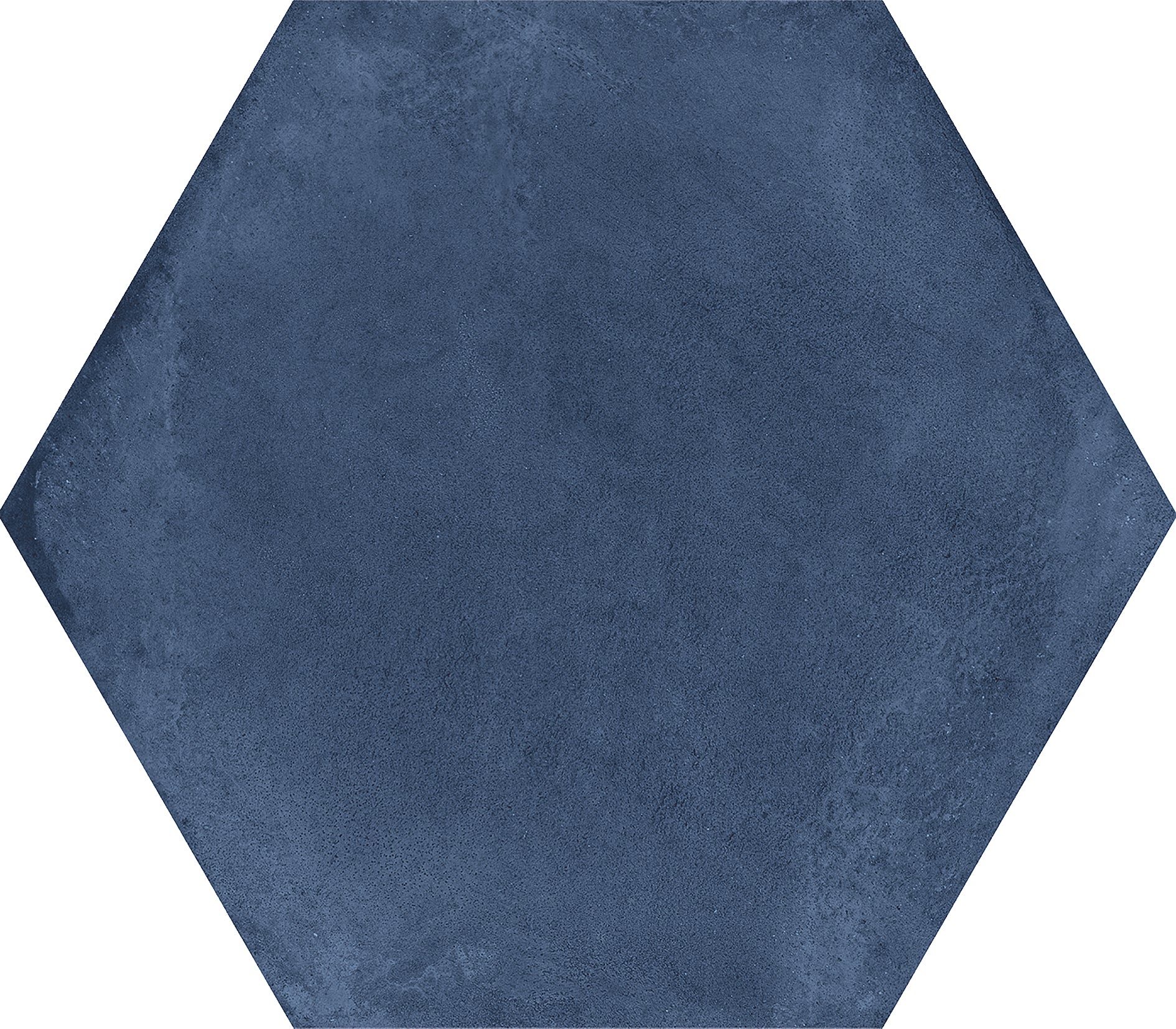 Navy Blue Hexagon Tile | Dark Blue Hex Tile | Baked Tiles