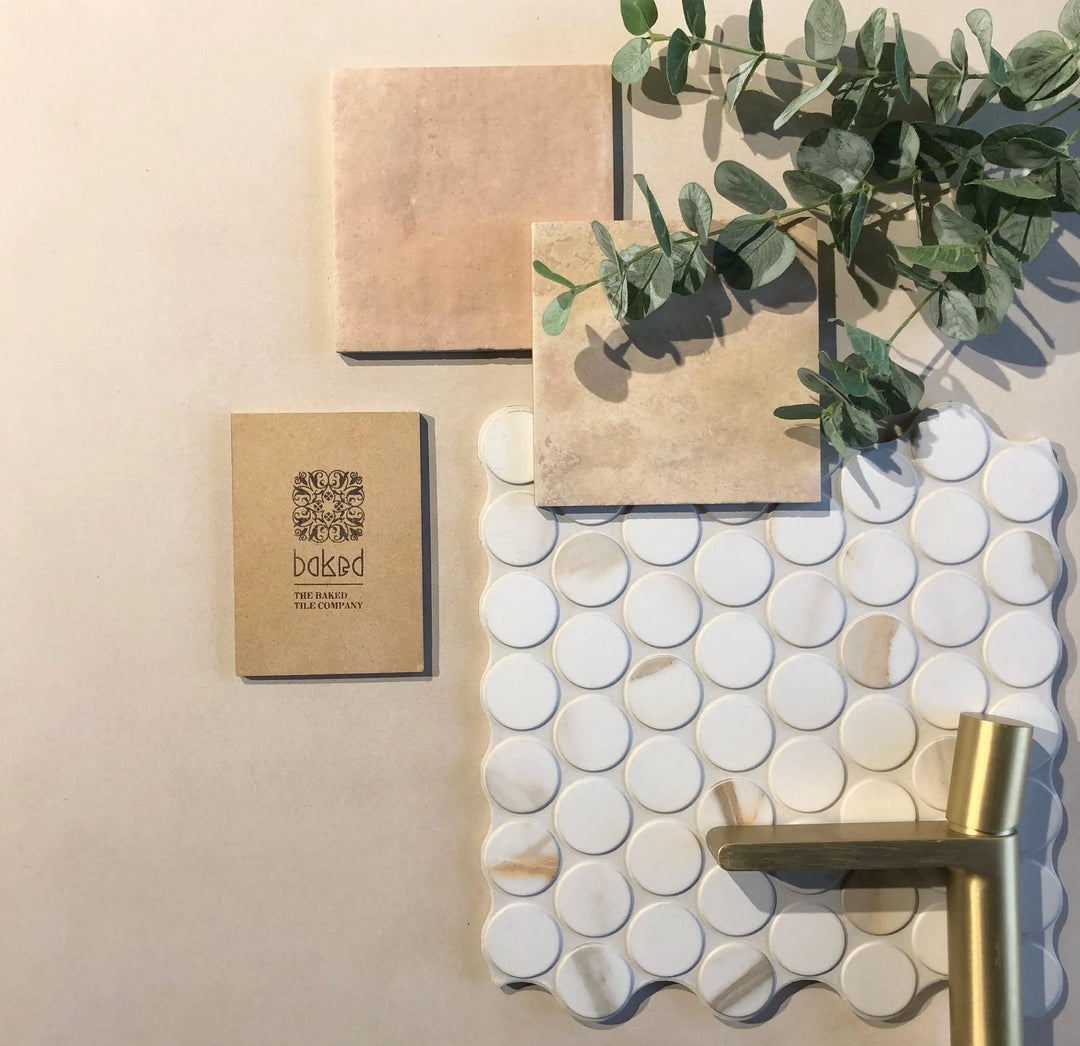 Large Stucco Tiles 60x60cm | Plaster Tiles | Baked Tiles