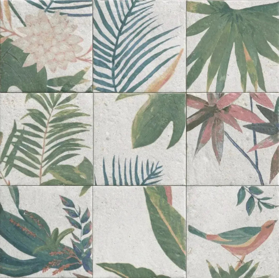Tropical Mosaic Tiles | Baked Tiles
