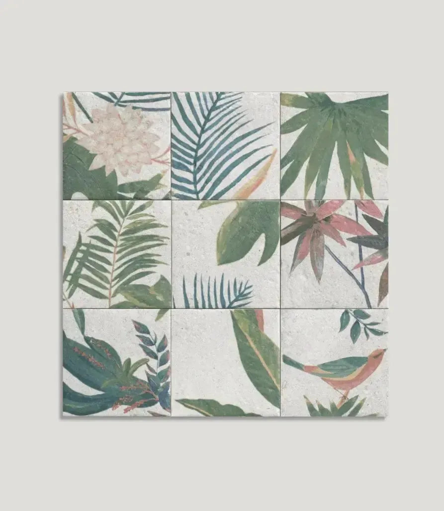 Tropical Mosaic Tiles | Baked Tiles