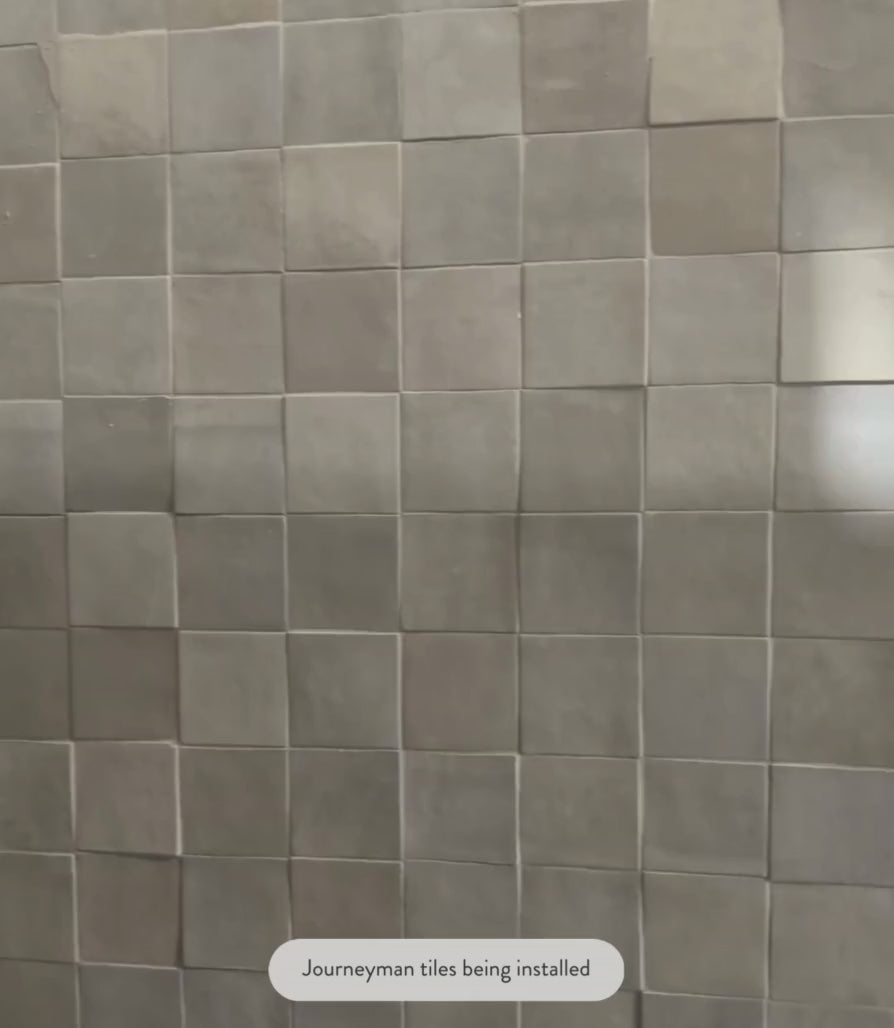 Journeyman Clay Zellige Tiles | Zellige Clay Tile | Baked Tiles