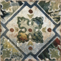 Tuscany Lattice 20 cm x 20 cm Multi – Baked Tiles