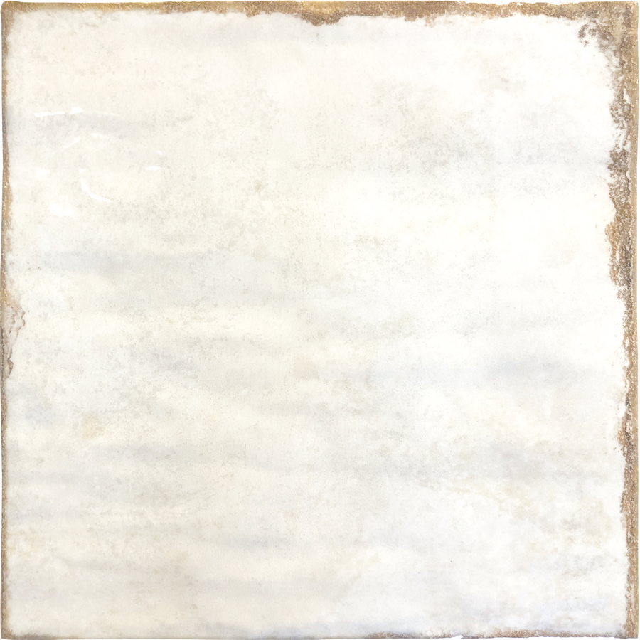 Rustic White Wall Tile | Tuscany Square White Wall Tile – Baked Tiles