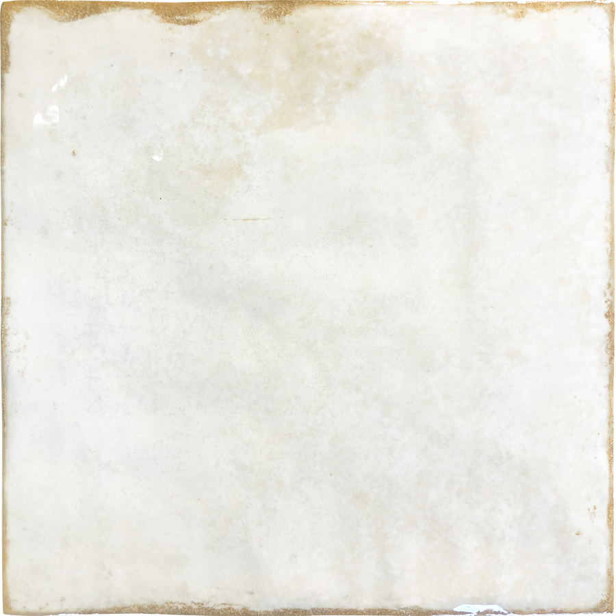 Rustic White Wall Tile | Tuscany Square White Wall Tile – Baked Tiles