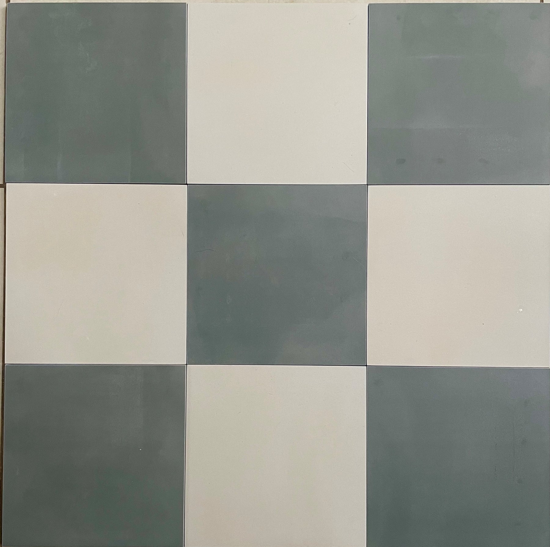 1860 Victorian Green Tile | Vintage Green Tiles 15cmx15cm – Baked Tiles